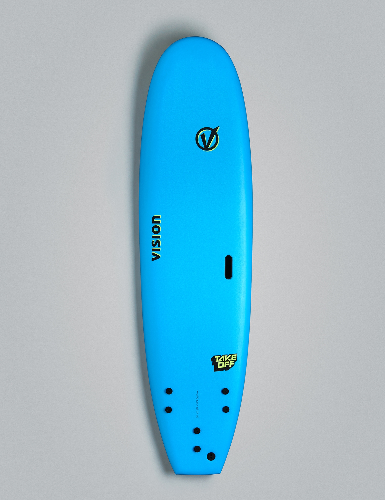 Vision TakeOff 7'6 Mini-Mal Surfboard